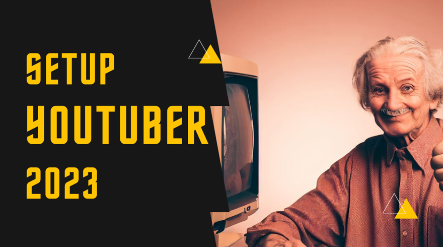 El setup de un YouTuber